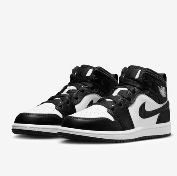 Nike | Shoes | Nike Air Jordan Mid Se Ps Off Noir Black White Black 2 ...